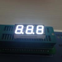China Wide Viewing Angle Surface Mount 7 Segment LED Display Triple Digit Long Lifespan for sale