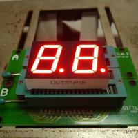 China Dual Digit 0.39 Inch  Low Power 7 Segment Display Super Red For Home Applications for sale