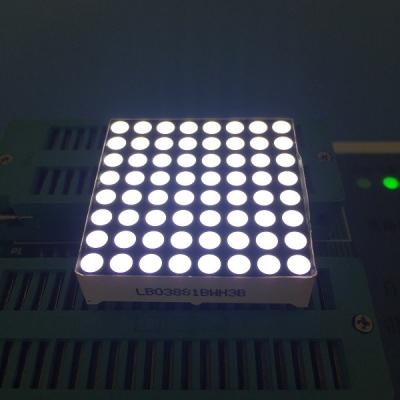 China Custom 8x8 Dot Matrix LED Display 17.8mm-106.5mm Character Height for Video Boards for sale