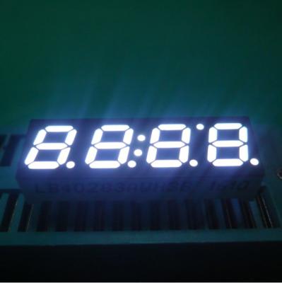 China 4-Digit 7-Segment LED Display for Timer Clock - 6.2mm to 500mm Character Height, Low Power Consumption for sale
