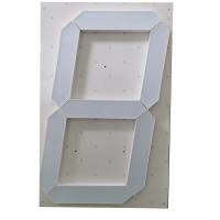 China Ultra Bright Red single digit  7 Segment LED Display Custom 20 Inch For Large Billboards for sale