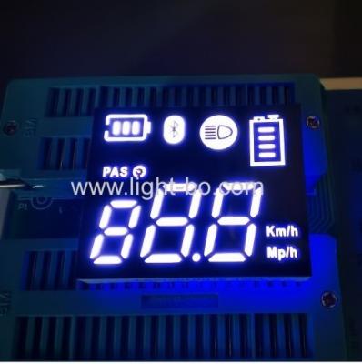 China Custom 7-Segment LED Display Common Anode 100-120mcd 2.8-3.2V for Electric Scooter Dashboard for sale