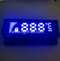 China Ultra Thin 50.1x14mm White 7-Segment LED Display Common Anode 80-100mcd for Temperature Control for sale