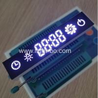 China Custom 7 Segment LED Display Module 58x19x11.6mm 10mm Digit Height for Kitchen Hood Control Panels for sale