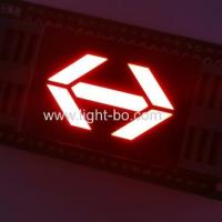 China Ultra Bright Red 1inch Dual Arrow LED Display 30x56mm Common Anode for Elevator Direction Indicators for sale