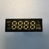 China Common Anode Ultra Bright Red 7 Segment LED Display Module 28*10*5mm for Harmful Gas Detector for sale
