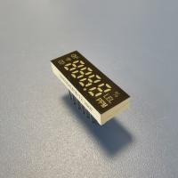 China Common Anode Ultra Bright Red 7 Segment LED Display Module 28*10*5mm for Harmful Gas Detector for sale