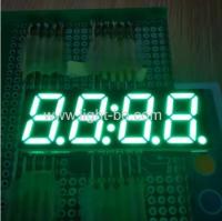 China 6 Digit 7 Segment Alphanumeric LED Display Amber 0.36 Inch 63x19mm Common Cathode for sale