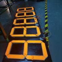 China 16 Inch Ultra Bright Yellow Single Digit 7 Segment LED Display Common Anode for Large Billboards for sale