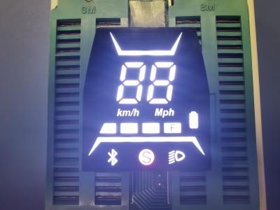 China Custom 7-Segment LED Display Module 35×31×7mm for Electric Scooters with 100-120mcd Brightness for sale
