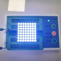 China 635nm 100mcd 8 X 8 Dot Matrix LED Display Yellow segment black Face for sale