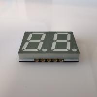 China Common Anode Seven Segment SMD LED Display 0.56 Inch 80mW Ultra Bright White 2 Digits for sale