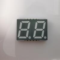 China Common Anode Seven Segment SMD LED Display 0.56 Inch 80mW Ultra Bright White 2 Digits for sale