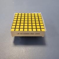 China 3mm 8x8 Dot Matrix LED Display Row Anode for Moving Signs - 31.7x31.7x8mm Size, 100-120mcd Brightness for sale