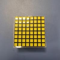 China 3mm 8x8 Dot Matrix LED Display Row Anode for Moving Signs - 31.7x31.7x8mm Size, 100-120mcd Brightness for sale