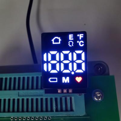 China 20mA 120mcd 635nm SMD LED Display for Forehead Thermometer - 25.5x20.5mm Ultra Bright White for sale
