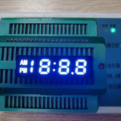 China 0.25Inch Four Digit 7 Segment LED Display Ultra White  for  Clock for sale