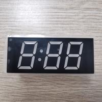 China Sky Blue 3 Digit 7 Segment LED Clock Display with Lengthened Pin and 0.64 Inch Digit Height for sale