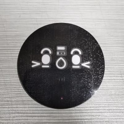 China 120mcd Round Led Display 0.4 Inch Digit Ultra White For Virtual Pet Robot for sale