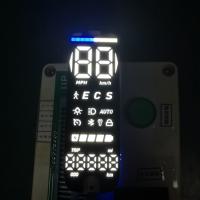China Ultra Bright White LED Display for Electric Scooter - 100-120 mcd Luminous Intensity, 20mA Forward Current for sale