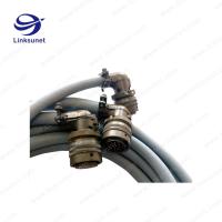 China Female PT08E - 20 - 26P Industrial Amphenol Cables 19P 90 Degrees Lead Free for sale