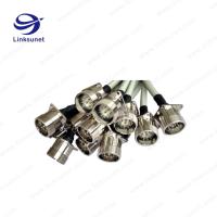 China 9pin Silver plated copper alloy connector add LIYCY 26-18 awg wiring harness for sale