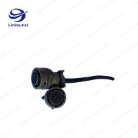China Industrial Robot Power High Flex Circular Connector Cable Assembly PT06A - 14 - 19S Soldering for sale