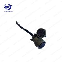 China Industrial Robot Power High Flex Circular Connector Cable Assembly PT06A - 14 - 19S Soldering for sale