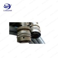 China Female PT08E - 20 - 26P Industrial Amphenol Cables 19P 90 Degrees Lead Free for sale