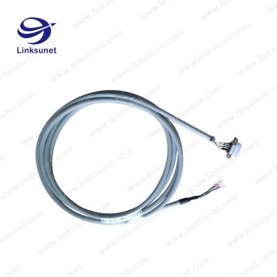 China D - SUB 15 PIN Male Female Soldering PA GRAY Wiring Harness LIYY 14 - 0.25 PG11 Customized for sale