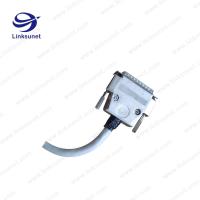 China 25 PIN Male PVC EPIC 9 PIN Soldering Automotive Wire Harness D - SUB GRAY for sale