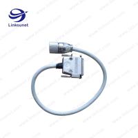 China 25 PIN Male PVC EPIC 9 PIN Soldering Automotive Wire Harness D - SUB GRAY for sale