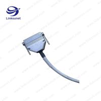 China 09670505604 Soldering Harting PVC GRAY Wire Harness Connectors Assembly Custom PG16 for sale