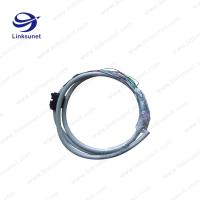 China 09670505604 Soldering Harting PVC GRAY Wire Harness Connectors Assembly Custom PG16 for sale