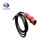 China MENNEKES 3501 red or blue pa66 connector AND IGUS CABLE wire harness for Industrial robot for sale