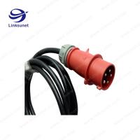 China MENNEKES 3501 red or blue pa66 connector AND IGUS CABLE wire harness for Industrial robot for sale