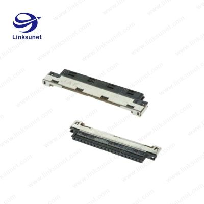 China JAE LVDS Pich 1.25mm FI - X30H white connector with Custom Wiring Harness for sale