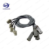 China Han 40A Axial Copper Alloy gray 600v module Heavy Duty Connectors Harness for sale