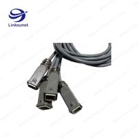 China Han 40A Axial Copper Alloy gray 600v module Heavy Duty Connectors Harness for sale