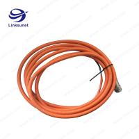 China ITT Orange Circular Connector Wire Harness Assembly PA6 CHA Type UL / ROHS for sale