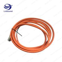 China ITT Orange Circular Connector Wire Harness Assembly PA6 CHA Type UL / ROHS for sale