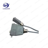 China 40A Harting Modular heavy duty 2pin female Gray Copper Alloy Connectors Industrial Wire Harness for sale
