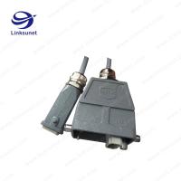 China 40A Harting Modular heavy duty 2pin female Gray Copper Alloy Connectors Industrial Wire Harness for sale