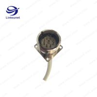 China 9pin add 5557series natural 4.20mm Female connectors LIYCY 26 - 28awg PA6 wiring harness for sale