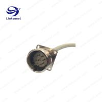 China 9pin add 5557series natural 4.20mm Female connectors LIYCY 26 - 28awg PA6 wiring harness for sale