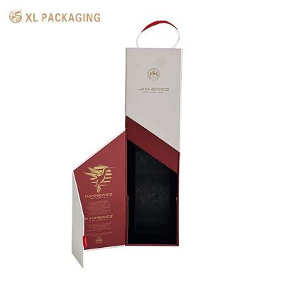 China Luxury 1200-1500gsm Packaging Wine Box for sale