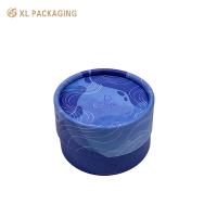 China Small Paper Tube Jewelry Box with Rainbow Silver Foil Finish and 1000gsm Rigid Greyboard for Secure 500gsm Kraft Card Insert for sale