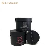 China Custom Black Paper Candle Tubes Flat Edge Black Paper Tube Packaging Biodegradable Kraft Paper Tube for sale