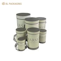China XL Packaging Custom Packaging Box Custom Grey Cylinder Packaging Round Box Flower Paper Tube For Flower Cosmetic Gift for sale
