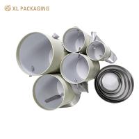 China XL Packaging Custom Packaging Box Custom Grey Cylinder Packaging Round Box Flower Paper Tube For Flower Cosmetic Gift for sale